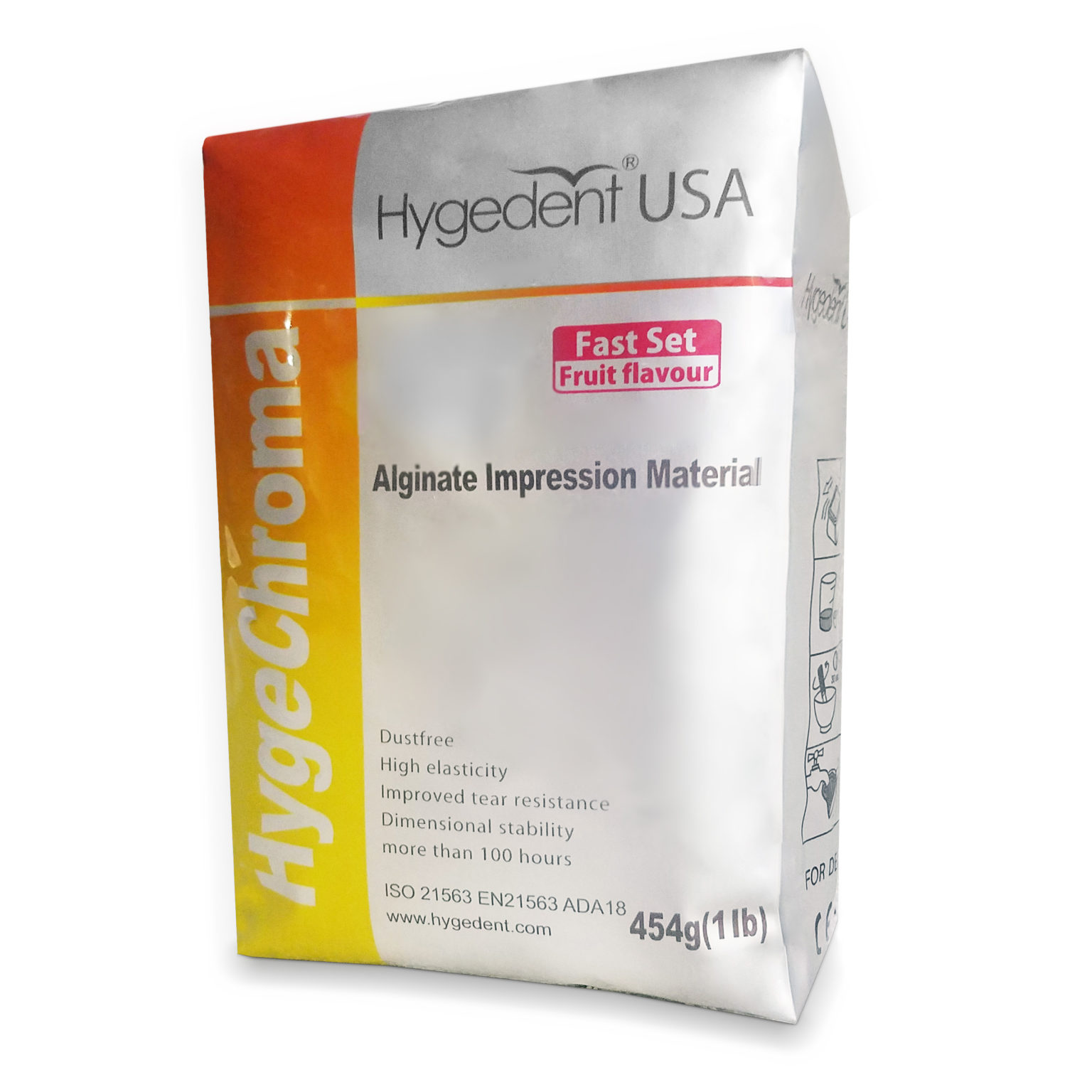 Alginate Impression Material Hygechroma (Hygedent) - Hexa Dental