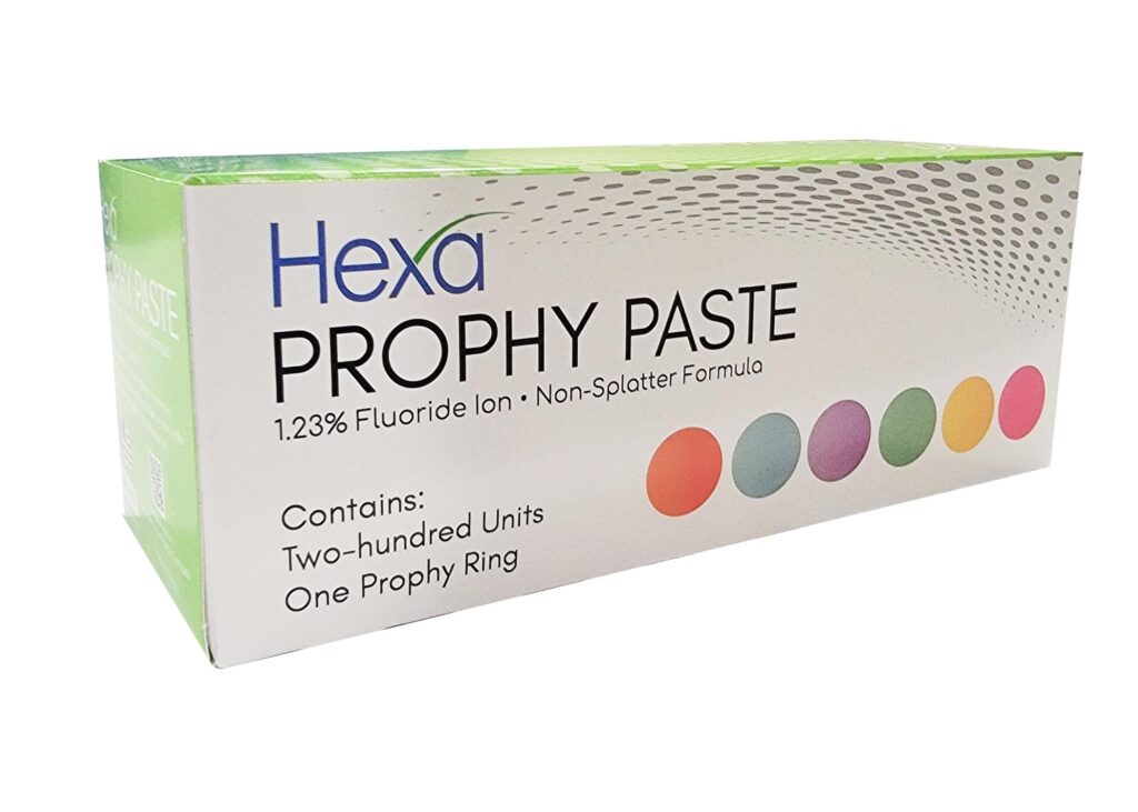 Prophy Paste Prophylaxis With 1.23% Fluoride Ion 200/pk (Hexa Dental) - Hexa Dental